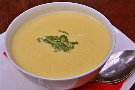 Crema de choclo - Recetas de Cocina Peruana